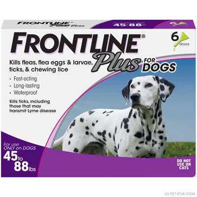 PetIQ / Frontline Plus Topical Solution for Dogs [ 25288210PK ]